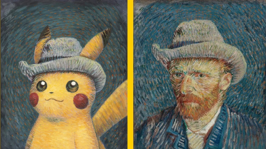 Pokemon Paintings al Museo Van Gogh di Amsterdam
